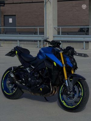 Синий Сузуки GSX-S 2021 в Вильнюс, объемом двигателя 1.00 л и пробегом 10 тыс. км за 7750 €, фото 1 на AUTOMOTO.COM.LV