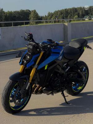Синий Сузуки GSX-S 2021 в Вильнюс, объемом двигателя 1.00 л и пробегом 10 тыс. км за 7750 €, фото 12 на AUTOMOTO.COM.LV