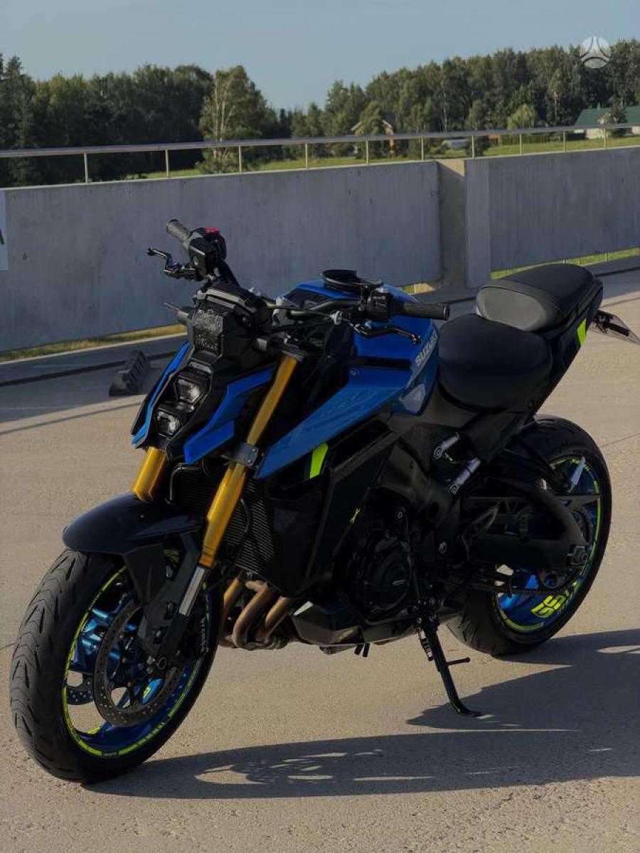 Синий Сузуки GSX-S 2021 в Вильнюс, объемом двигателя 1.00 л и пробегом 10 тыс. км за 7750 €, фото 12 на AUTOMOTO.COM.LV