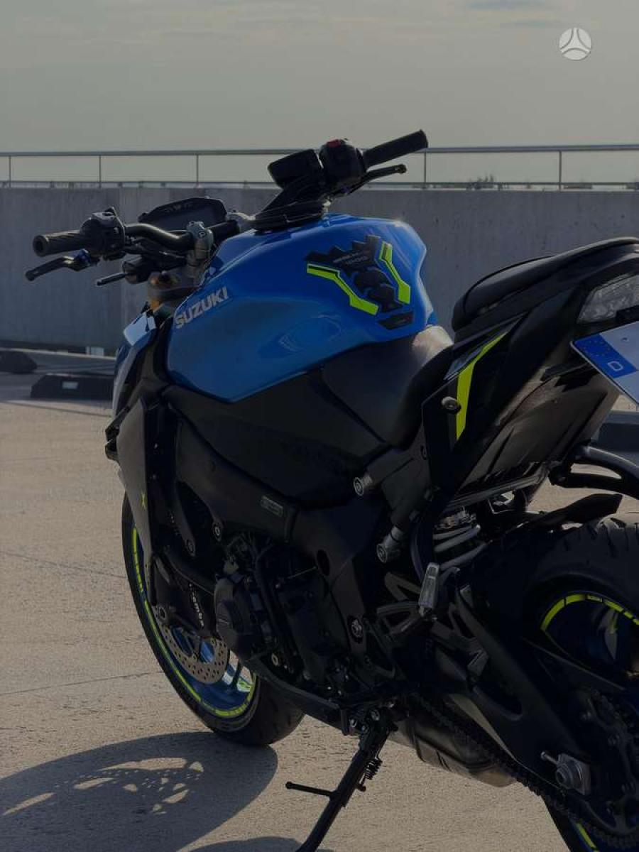 Синий Сузуки GSX-S 2021 в Вильнюс, объемом двигателя 1.00 л и пробегом 10 тыс. км за 7750 €, фото 18 на AUTOMOTO.COM.LV