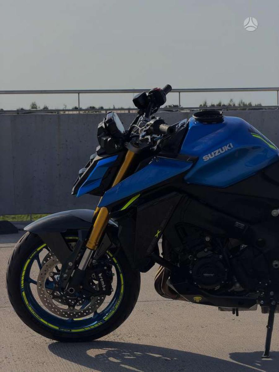 Синий Сузуки GSX-S 2021 в Вильнюс, объемом двигателя 1.00 л и пробегом 10 тыс. км за 7750 €, фото 19 на AUTOMOTO.COM.LV