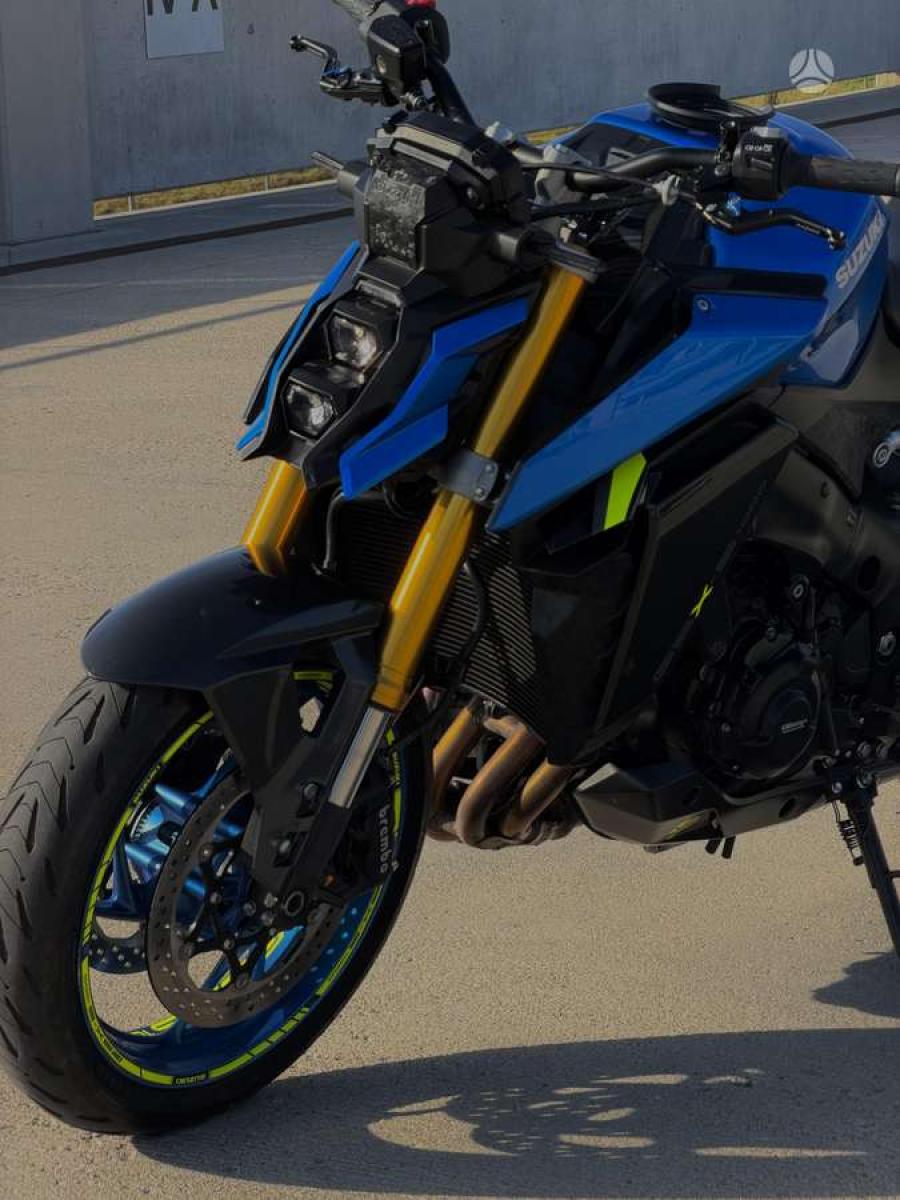 Синий Сузуки GSX-S 2021 в Вильнюс, объемом двигателя 1.00 л и пробегом 10 тыс. км за 7750 €, фото 21 на AUTOMOTO.COM.LV