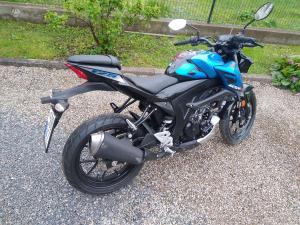 Zils Suzuki GSX-S 2023 Ukmergė, ar dzinēja tilpumu 0.13 L un nobraukumu 2 tūkst. km par 3200 €, foto 5 vietnē AUTOMOTO.COM.LV
