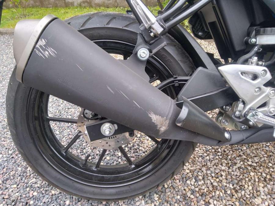 Zils Suzuki GSX-S 2023 Ukmergė, ar dzinēja tilpumu 0.13 L un nobraukumu 2 tūkst. km par 3200 €, foto 9 vietnē AUTOMOTO.COM.LV