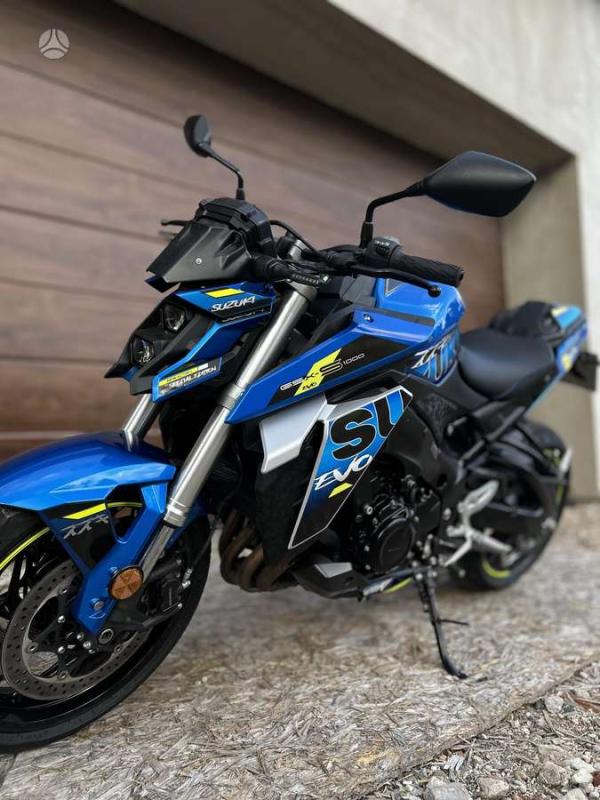 Zils Suzuki GSX-S 2025 Telšiai, ar dzinēja tilpumu 1.00 L un nobraukumu 5 tūkst. km par 7900 €, foto 4 vietnē AUTOMOTO.COM.LV