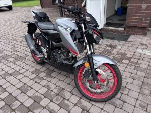 Pelēks Suzuki GSX-S 2020 Gargždai, ar dzinēja tilpumu 0.13 L un nobraukumu 18 tūkst. km par 2599 €, foto  vietnē AUTOMOTO.COM.LV