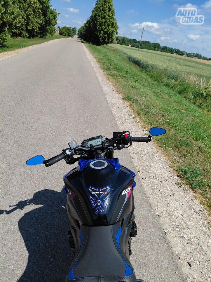 Suzuki GSX-S 2018 in Marijampole, with an engine capacity of 0.00 L and mileage of 0 thousand km for 4500 €, photo 13 on AUTOMOTO.COM.LV