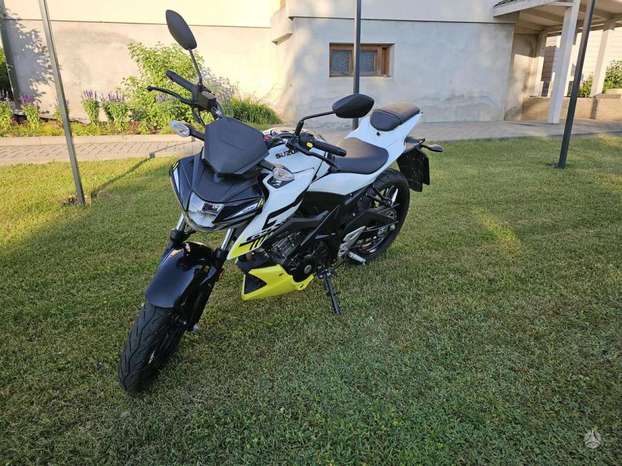 Сузуки GSX-S 2020 в Игналина, объемом двигателя 0.13 л и пробегом 8 тыс. км за 3250 €, фото 1 на AUTOMOTO.COM.LV