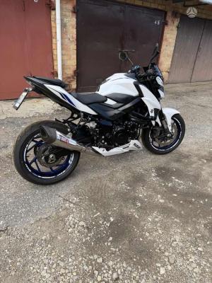 White Suzuki GSX-S 2020 in Alytus, with an engine capacity of 0.75 L and mileage of 17 thousand km for 5800 €, photo  on AUTOMOTO.COM.LV