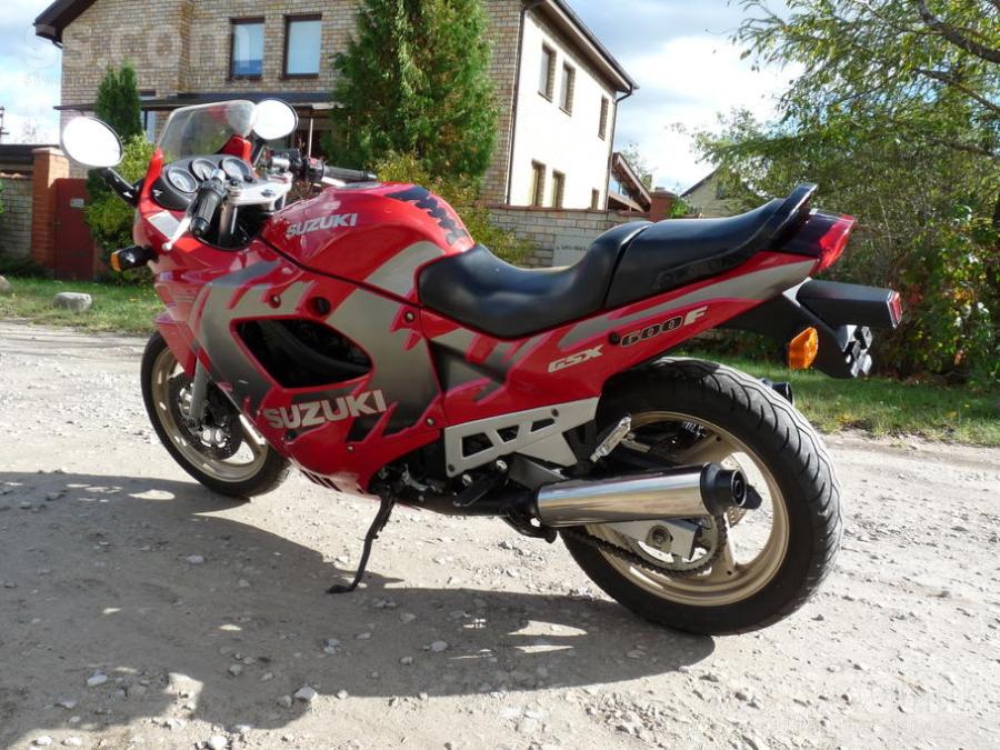 Suzuki GSXF 1997 Rīga, ar dzinēja tilpumu 0.60 L un nobraukumu 0 tūkst. km par 1800 €, foto 4 vietnē AUTOMOTO.COM.LV