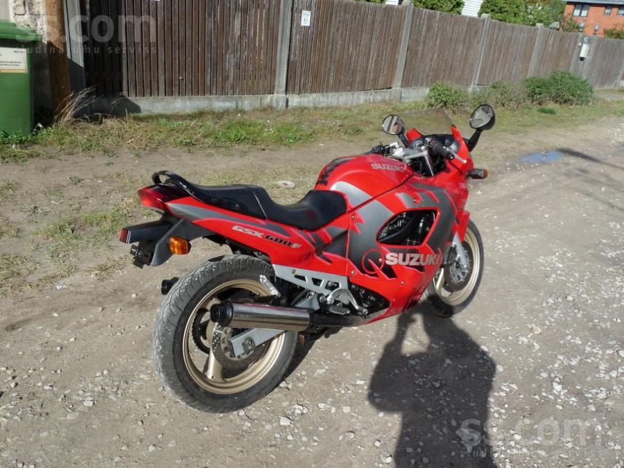 Сузуки GSXF 1997 в Рига, объемом двигателя 0.60 л и пробегом 0 тыс. км за 1800 €, фото 7 на AUTOMOTO.COM.LV