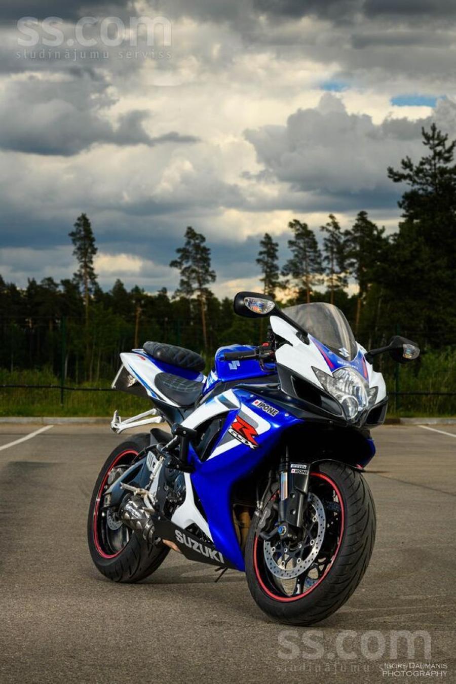 Suzuki Gsxr 2006 in Riga, with an engine capacity of 0.75 L and mileage of 0 thousand km for 5200 €, photo 11 on AUTOMOTO.COM.LV