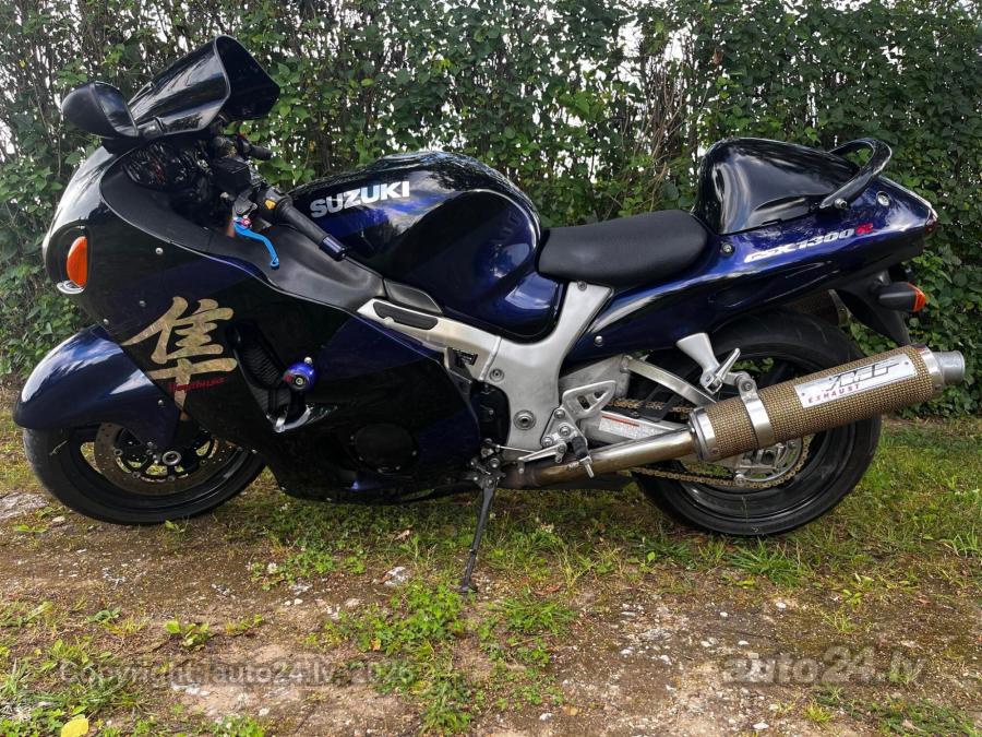 Zils Suzuki Hayabusa 2004 Tallina, ar dzinēja tilpumu 1.30 L un nobraukumu 53 tūkst. km par 4500 €, foto 1 vietnē AUTOMOTO.COM.LV