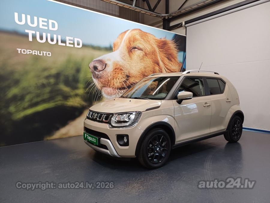Smilšu krāsa Suzuki Ignis 2023 Tallina, ar dzinēja tilpumu 1.20 L un nobraukumu 50 tūkst. km par 14999 €, foto 1 vietnē AUTOMOTO.COM.LV