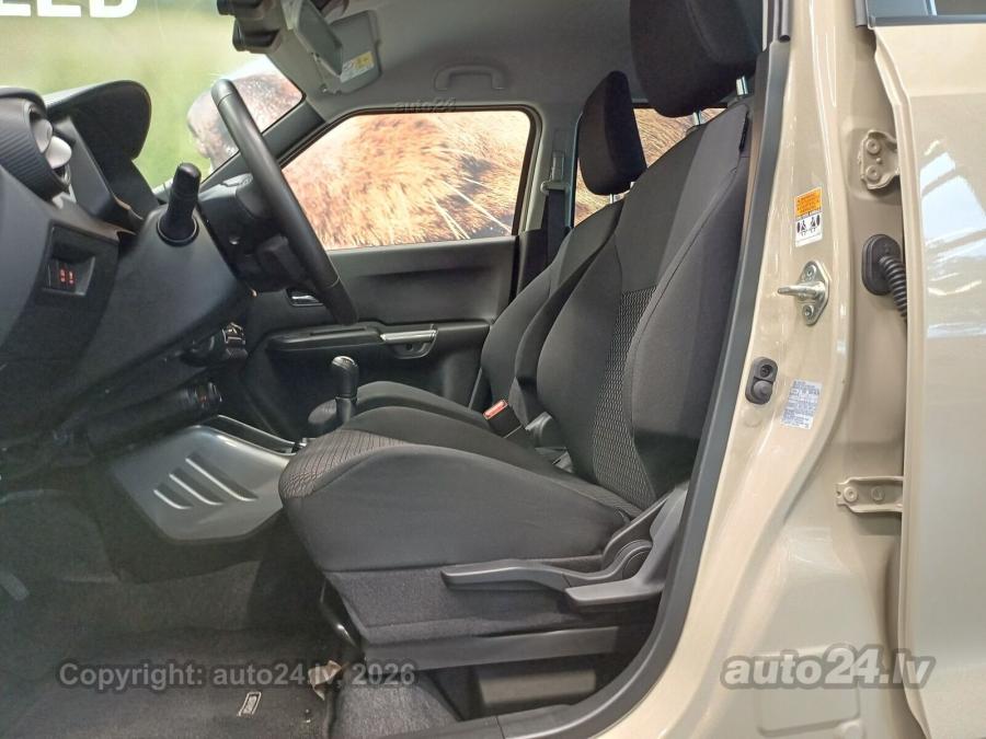 Smilšu krāsa Suzuki Ignis 2023 Tallina, ar dzinēja tilpumu 1.20 L un nobraukumu 50 tūkst. km par 14999 €, foto 10 vietnē AUTOMOTO.COM.LV