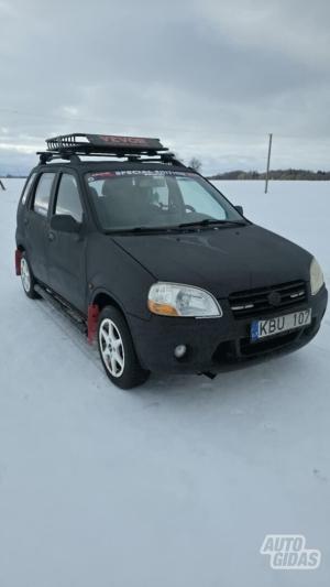 Black Suzuki Ignis 2002 in Kaunas, with an engine capacity of 1.30 L and mileage of 196 thousand km for 1350 €, photo 2 on AUTOMOTO.COM.LV