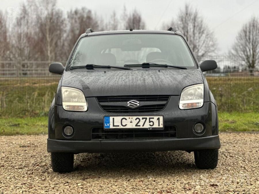 Black Suzuki Ignis 2005 in Jelgava, with an engine capacity of 1.20 L and mileage of 0 thousand km for 1300 €, photo 2 on AUTOMOTO.COM.LV