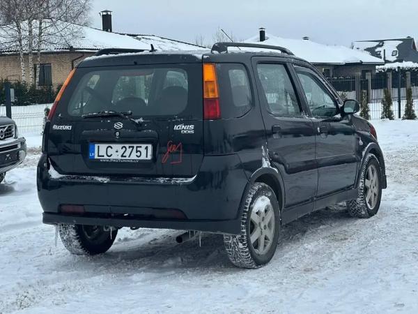 Черный Сузуки Игнис 2005 в Елгава, объемом двигателя 1.20 л и пробегом 240 тыс. км за 1300 €, фото 6 на AUTOMOTO.COM.LV