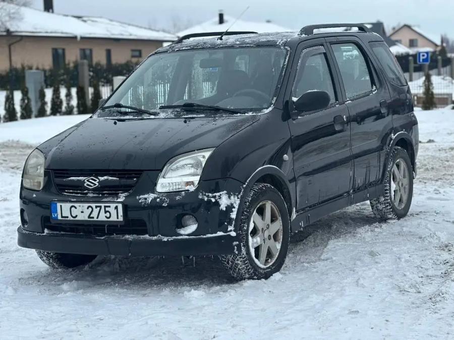 Black Suzuki Ignis 2005 in Jelgava, with an engine capacity of 1.20 L and mileage of 240 thousand km for 1300 €, photo 1 on AUTOMOTO.COM.LV