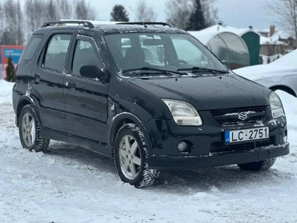 Black Suzuki Ignis 2005 in Jelgava, with an engine capacity of 1.20 L and mileage of 240 thousand km for 1300 €, photo 3 on AUTOMOTO.COM.LV