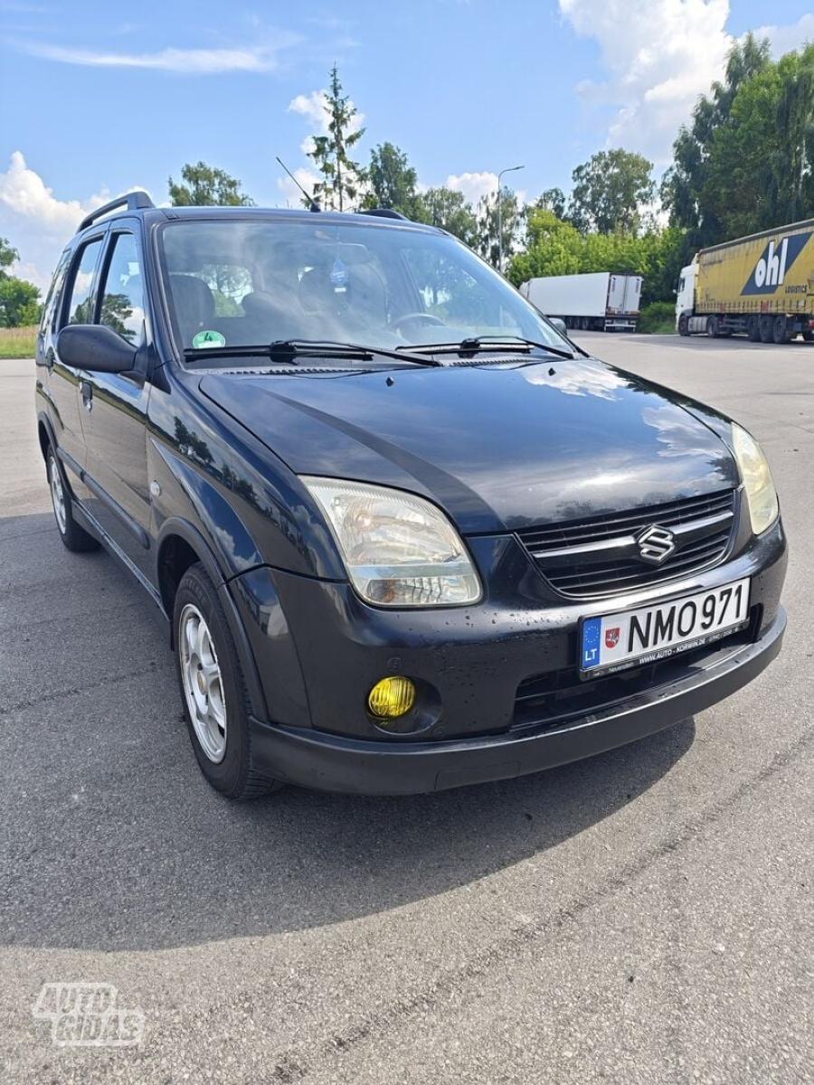 Black Suzuki Ignis 2006 in Jonava, with an engine capacity of 1.20 L and mileage of 235 thousand km for 1350 €, photo 1 on AUTOMOTO.COM.LV