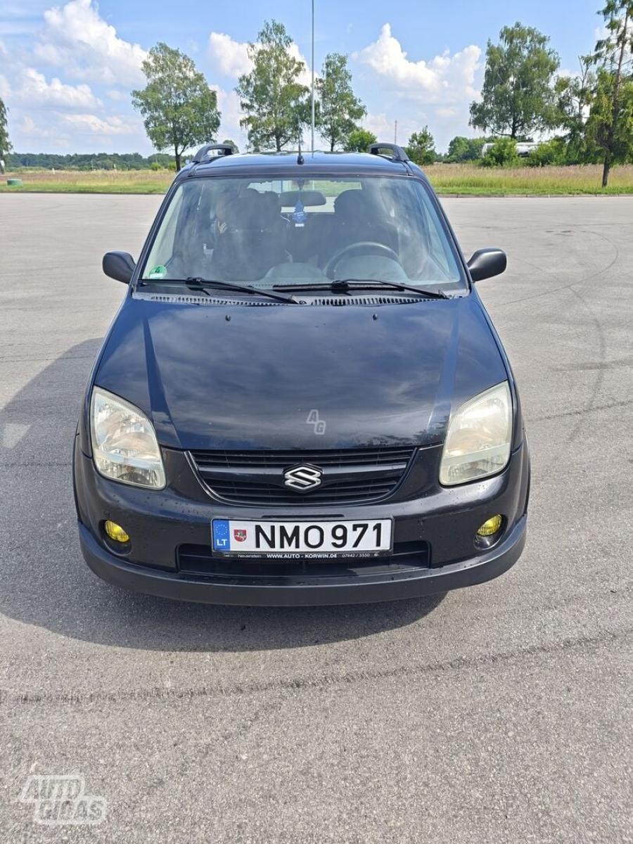 Black Suzuki Ignis 2006 in Jonava, with an engine capacity of 1.20 L and mileage of 235 thousand km for 1350 €, photo 8 on AUTOMOTO.COM.LV
