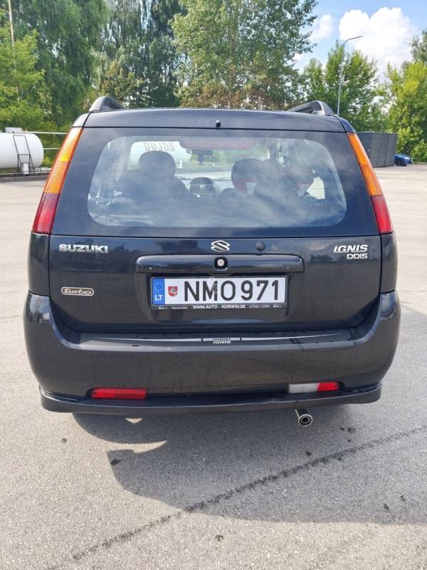 Black Suzuki Ignis 2006 in Jonava, with an engine capacity of 1.20 L and mileage of 235 thousand km for 1350 €, photo 8 on AUTOMOTO.COM.LV