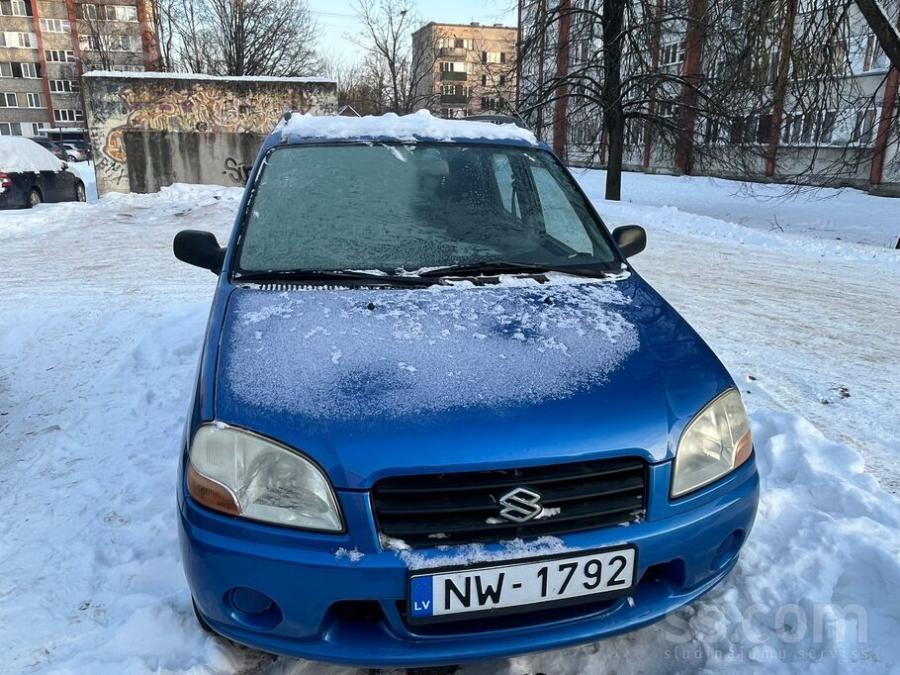 Синий Сузуки Игнис 2003 в Прейли, объемом двигателя 1.30 л и пробегом 183 тыс. км за 600 €, фото 3 на AUTOMOTO.COM.LV