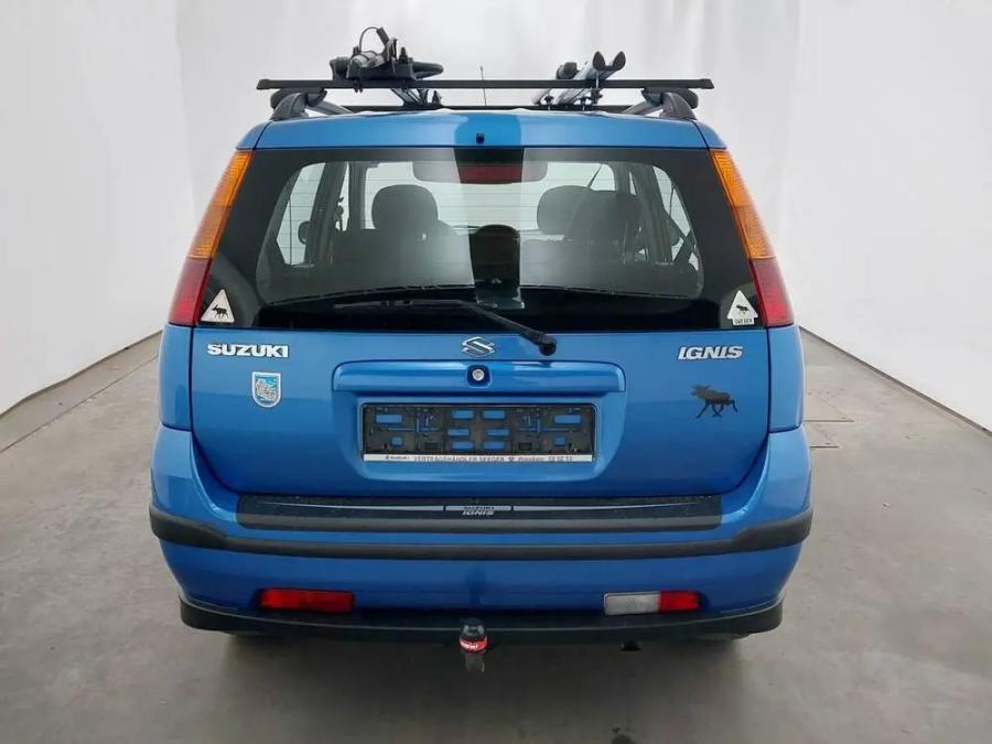 Blue Suzuki Ignis 2005 in Limbazi, with an engine capacity of 1.50 L and mileage of 225 thousand km for 2950 €, photo 6 on AUTOMOTO.COM.LV