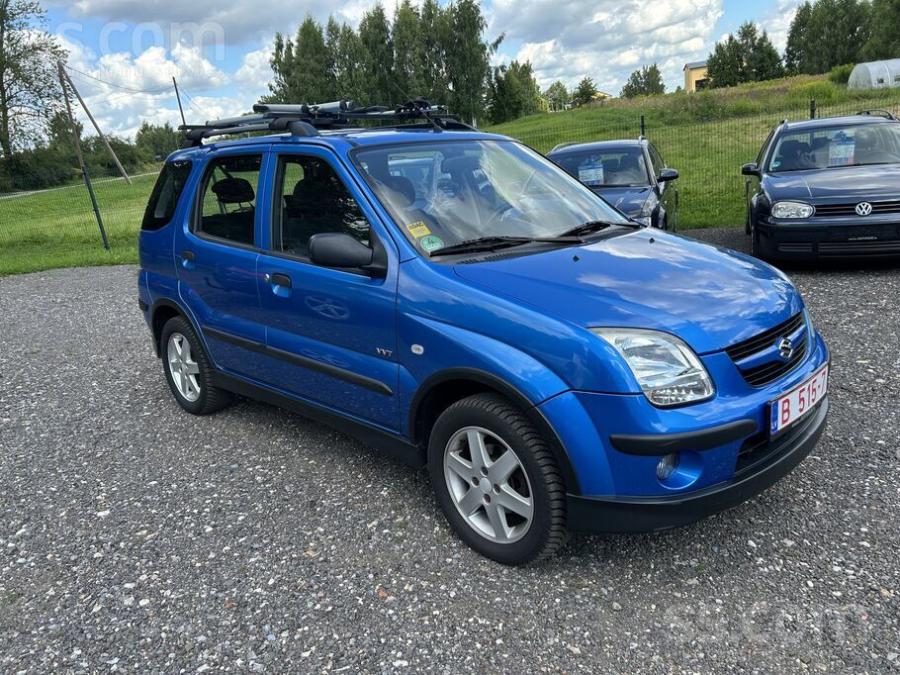 Zils Suzuki Ignis 2005 Limbaži, ar dzinēja tilpumu 1.50 L un nobraukumu 225 tūkst. km par 2950 €, foto 4 vietnē AUTOMOTO.COM.LV