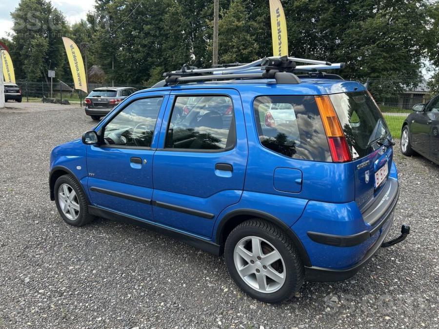 Zils Suzuki Ignis 2005 Limbaži, ar dzinēja tilpumu 1.50 L un nobraukumu 225 tūkst. km par 2950 €, foto 5 vietnē AUTOMOTO.COM.LV