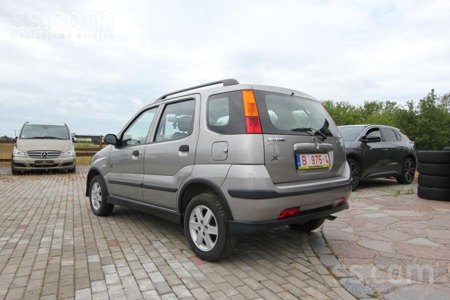 Grey Suzuki Ignis 2004 in Liepaja, with an engine capacity of 1.30 L and mileage of 117 thousand km for 2700 €, photo 6 on AUTOMOTO.COM.LV