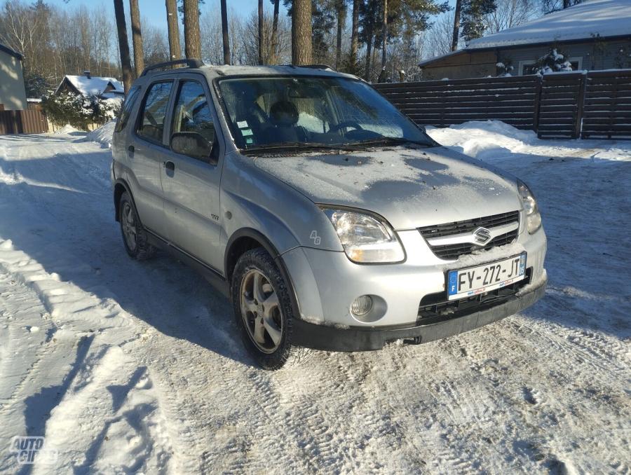 Pelēks Suzuki Ignis 2006 Viļņa, ar dzinēja tilpumu 1.50 L un nobraukumu 217 tūkst. km par 1000 €, foto 1 vietnē AUTOMOTO.COM.LV