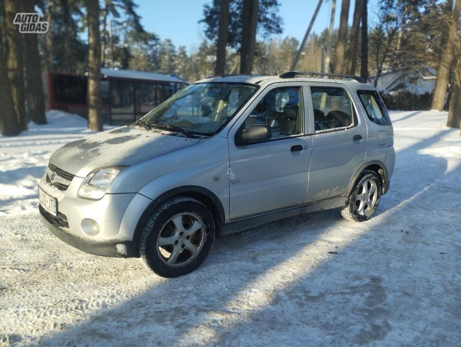 Pelēks Suzuki Ignis 2006 Viļņa, ar dzinēja tilpumu 1.50 L un nobraukumu 217 tūkst. km par 1000 €, foto 9 vietnē AUTOMOTO.COM.LV