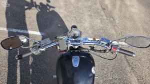 Black Suzuki Intruder 1988 in Vilnius, with an engine capacity of 1.40 L and mileage of 43 thousand km for 3100 €, photo 15 on AUTOMOTO.COM.LV
