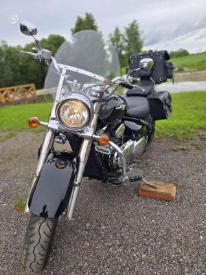 Black Suzuki Intruder 2009 in Prienai, with an engine capacity of 0.80 L and mileage of 19 thousand km for 3600 €, photo  on AUTOMOTO.COM.LV