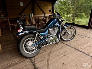 Blue Suzuki Intruder 1991 in Vilnius, with an engine capacity of 0.75 L and mileage of 16 thousand km for 2150 €, photo 3 on AUTOMOTO.COM.LV