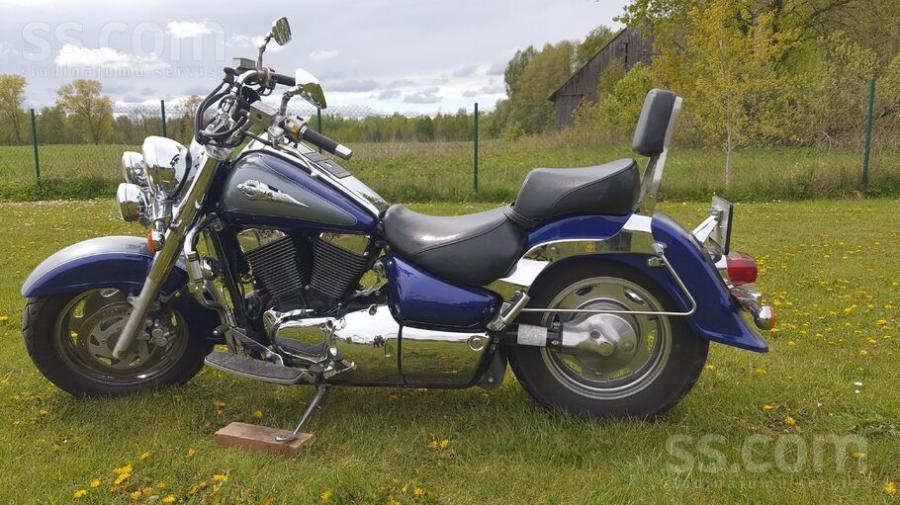 Suzuki Intruder 2002 in Aizkraukle, with an engine capacity of 1.50 L and mileage of 0 thousand km for 4950 €, photo 1 on AUTOMOTO.COM.LV