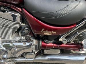 Red Suzuki Intruder 1996 in Pakruojis, with an engine capacity of 0.80 L and mileage of 19 thousand km for 3000 €, photo 13 on AUTOMOTO.COM.LV