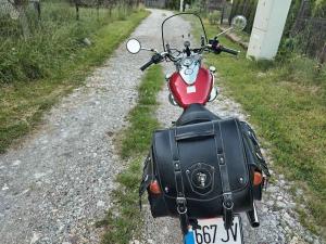 Red Suzuki Intruder 1999 in Vilnius, with an engine capacity of 0.13 L and mileage of 30 thousand km for 3400 €, photo 7 on AUTOMOTO.COM.LV