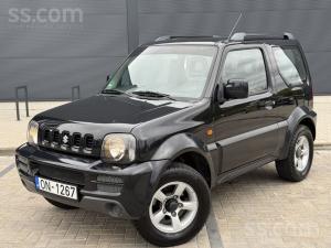 Melns Suzuki Jimny 2010 Rīga, ar dzinēja tilpumu 1.30 L un nobraukumu 225 tūkst. km par 9900 €, foto 1 vietnē AUTOMOTO.COM.LV