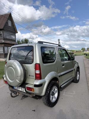 Brown Suzuki Jimny 2002 in Vilnius, with an engine capacity of 1.33 L and mileage of 134 thousand km for 4400 €, photo 14 on AUTOMOTO.COM.LV