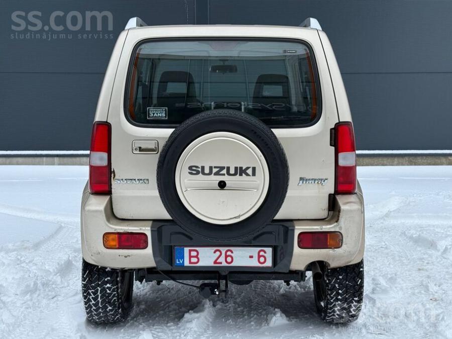 Brown Suzuki Jimny 2007 in Riga, with an engine capacity of 1.50 L and mileage of 156 thousand km for 3999 €, photo 4 on AUTOMOTO.COM.LV