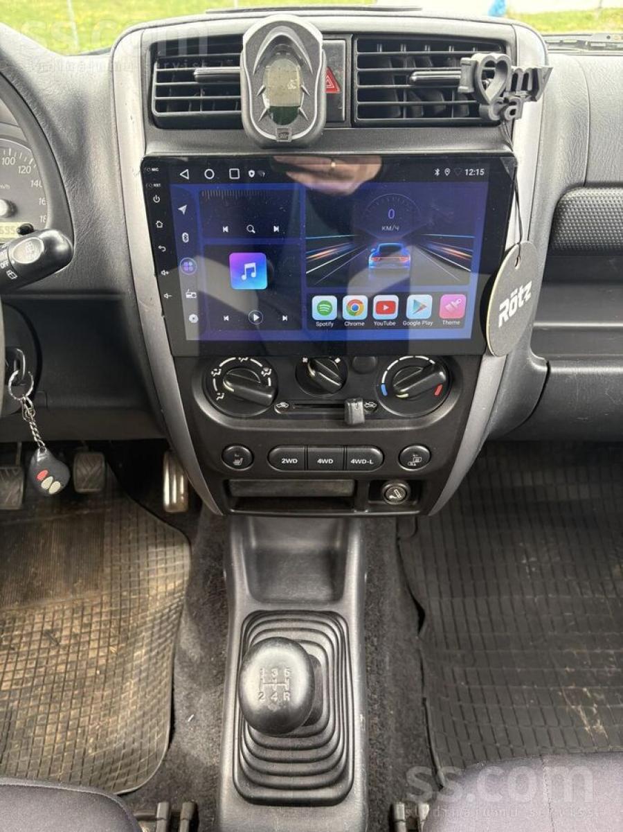Brūns Suzuki Jimny 2007 Daugavpils, ar dzinēja tilpumu 1.30 L un nobraukumu 170 tūkst. km par 4850 €, foto 12 vietnē AUTOMOTO.COM.LV