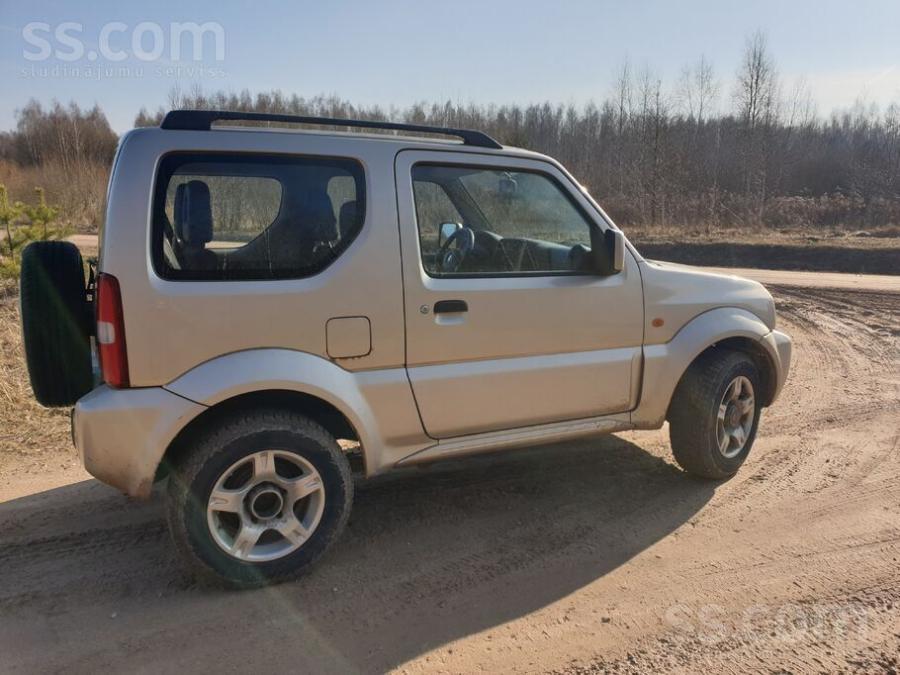 Brūns Suzuki Jimny 2007 Rīga, ar dzinēja tilpumu 1.30 L un nobraukumu 106 tūkst. km par 3500 €, foto 4 vietnē AUTOMOTO.COM.LV