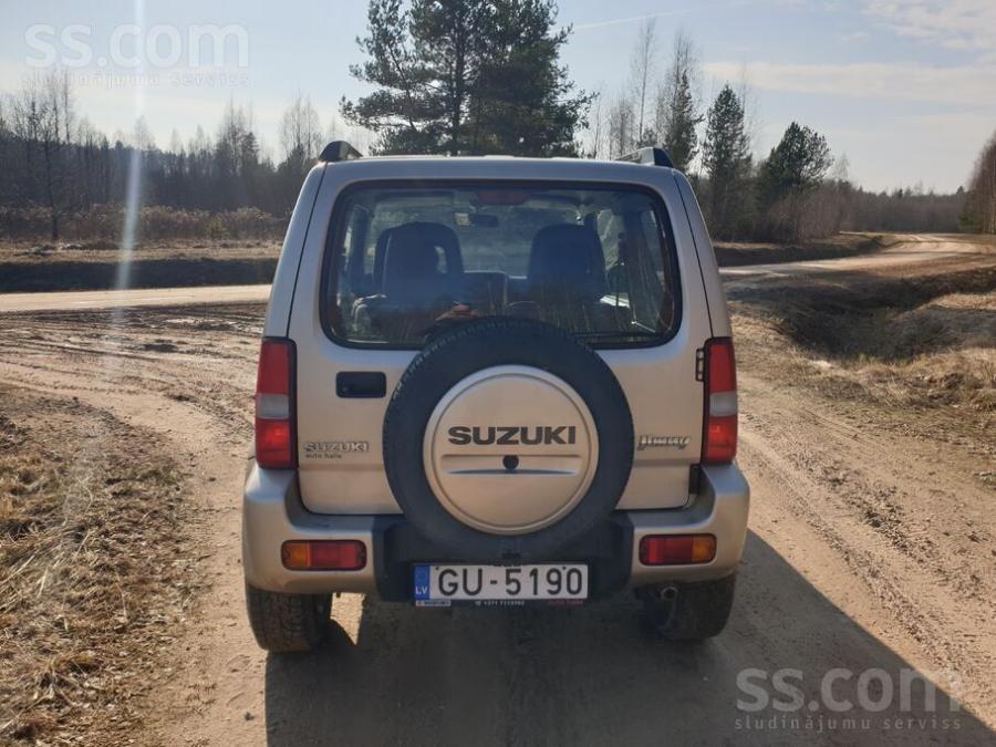 Brūns Suzuki Jimny 2007 Rīga, ar dzinēja tilpumu 1.30 L un nobraukumu 106 tūkst. km par 3500 €, foto 5 vietnē AUTOMOTO.COM.LV
