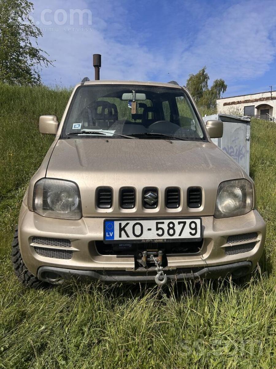 Brūns Suzuki Jimny 2008 Liepāja, ar dzinēja tilpumu 1.30 L un nobraukumu 198 tūkst. km par 2990 €, foto 6 vietnē AUTOMOTO.COM.LV