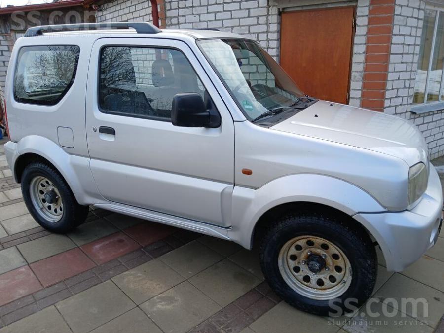 Suzuki Jimny 2003 Aizkraukle, ar dzinēja tilpumu 1.30 L un nobraukumu 170 tūkst. km par 4900 €, foto 1 vietnē AUTOMOTO.COM.LV