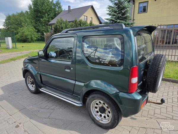 Green Suzuki Jimny 1998 in Vilnius, with an engine capacity of 1.30 L and mileage of 197 thousand km for 2900 €, photo 5 on AUTOMOTO.COM.LV