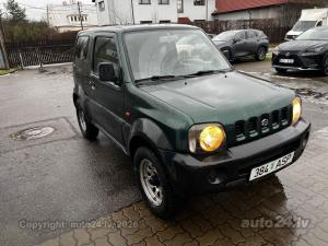 Zaļš Suzuki Jimny 2003 Tallina, ar dzinēja tilpumu 1.30 L un nobraukumu 89 tūkst. km par 6500 €, foto  vietnē AUTOMOTO.COM.LV